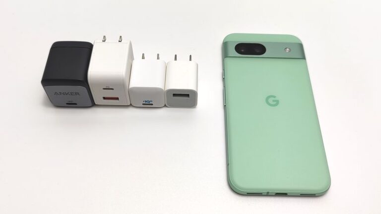 「Google Pixel 8a」実機を手持ちのPD急速充電器で充電してみた！純正以外でおすすめの充電器は？