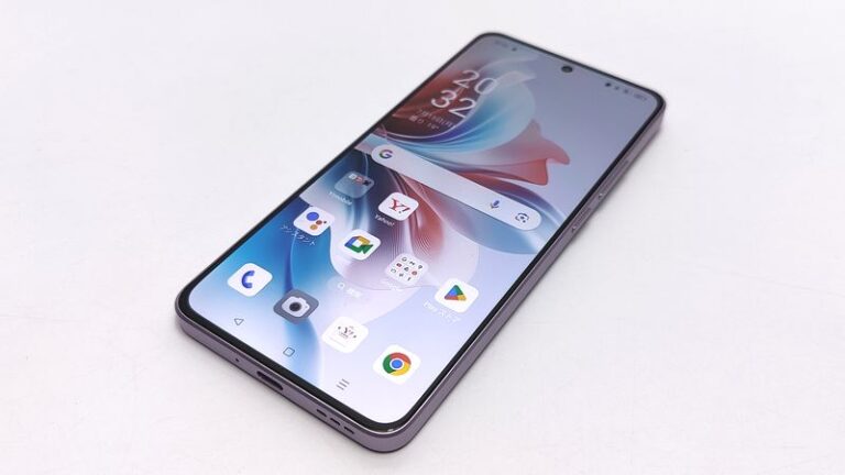 「OPPO Reno11 A」実機を使って3ボタンナビゲーションに変更する方法を紹介！ホームボタンを表示させたい！