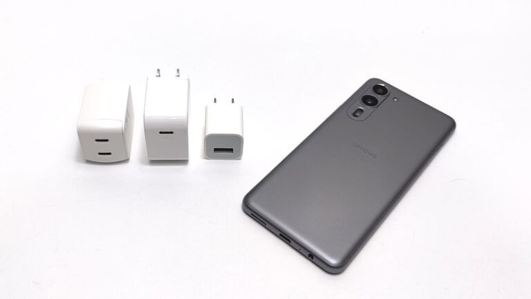 「arrows We2 Plus」実機を手持ちの急速充電器で充電してみた！おすすめの急速充電器が知りたい！