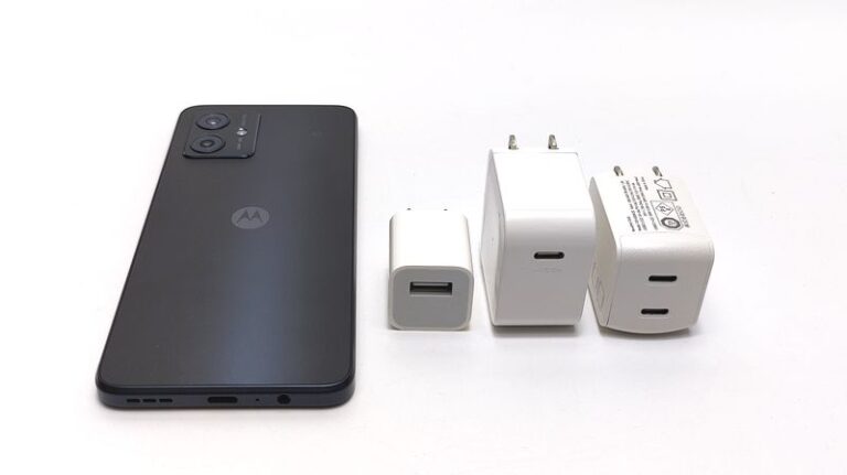 「moto g64 5G」実機を手持ち急速充電器で充電してみた！おすすめの急速充電器が知りたい！